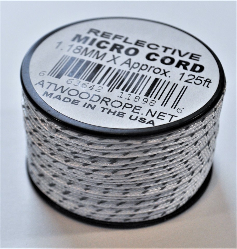 New Many Colors Nylon Micro Cord 1.18mm 3/64 by 125ft Rope Spool Made ...