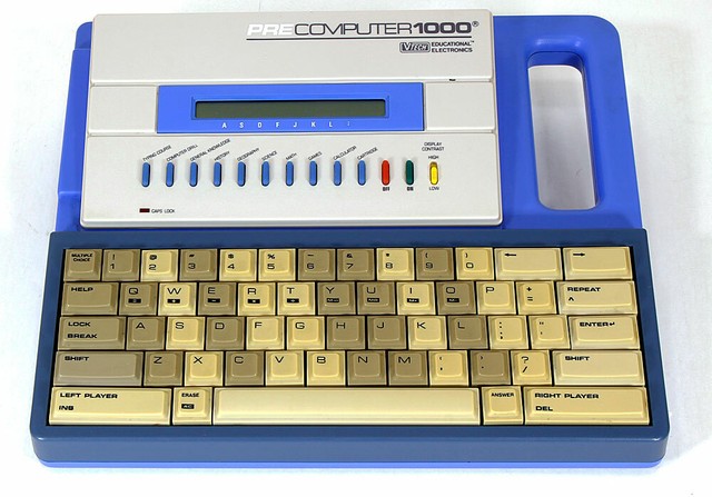 VTech Precomputer 1000 Educational Electronic Toy Works 90s Typing Vtg ...