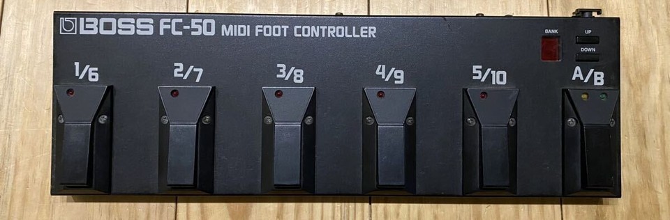 Boss Fc-50 MIDI Foot Controller Effects Pedal free shipping | eBay