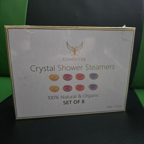 ComfyCozy Crystal Shower Steamers Luxury Gift Set ~ Bath Relaxation ...