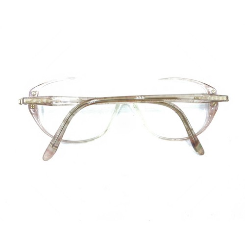 Marchon Blue Ribbon BR 16 Blush Clear Eyeglasses Frames 54-13 135 ...