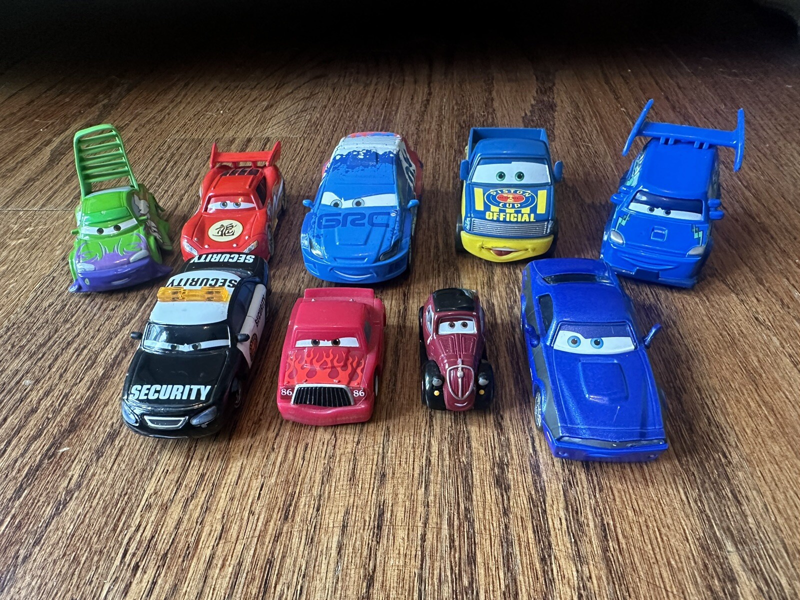 Disney Pixar Cars Mini Racers Mattel Lot of 9 Die Cast Lot | eBay