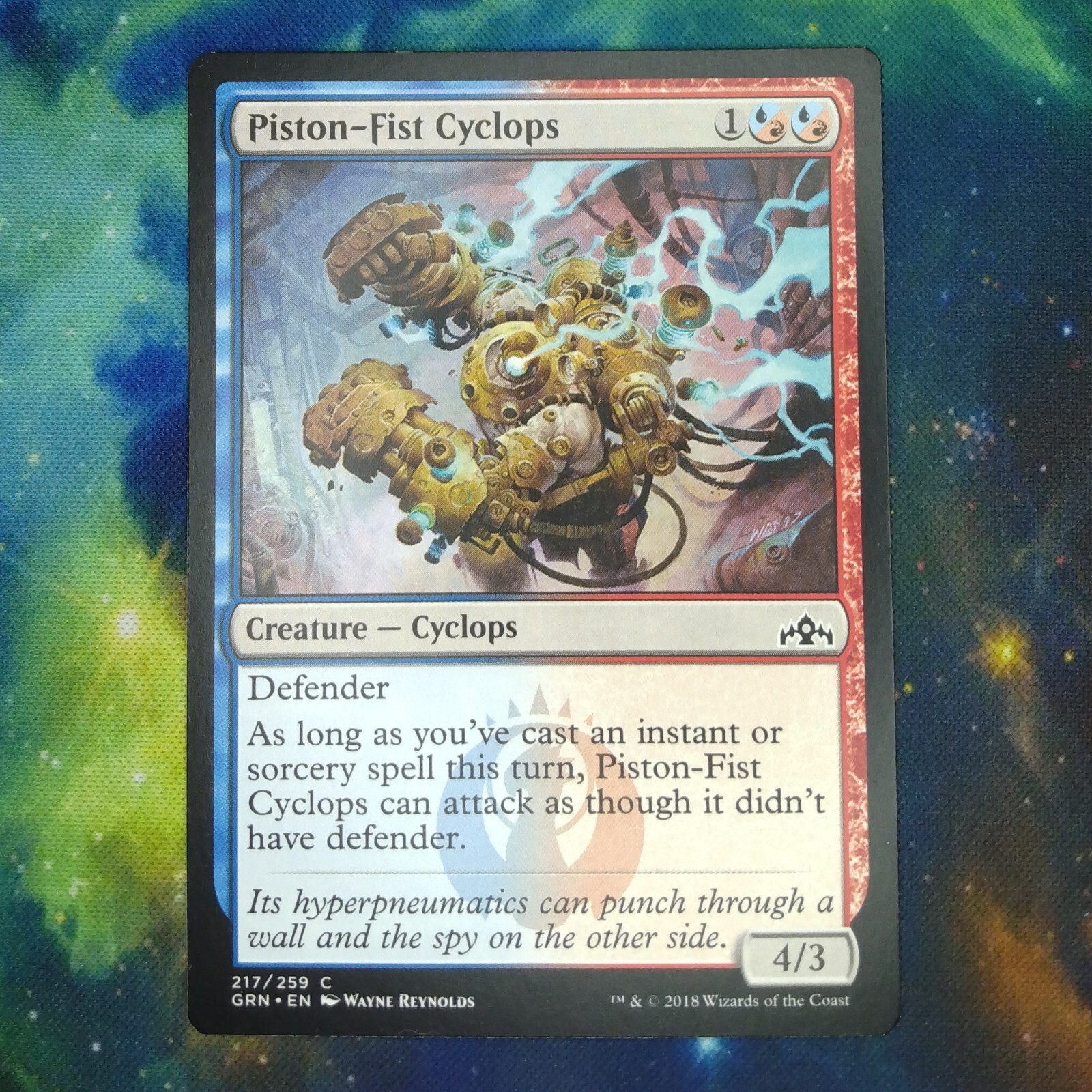 MTG Piston-Fist Cyclops Guilds of Ravnica 217/259 Regular Common x 4 | eBay