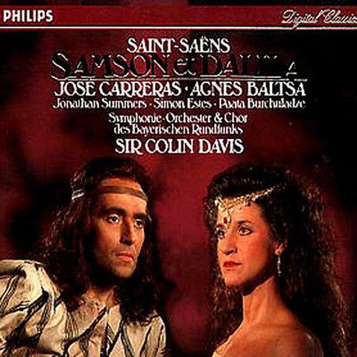 Samson & Dalila Sir Colin Davis Jose Carreras 2 CD BOX 1990 Phillips ...