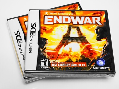 Tom Clancy's END WAR 💥 (Nintendo DS) 2DS 3DS 🚁 NEW FACTORY SEALED 🚛 ...