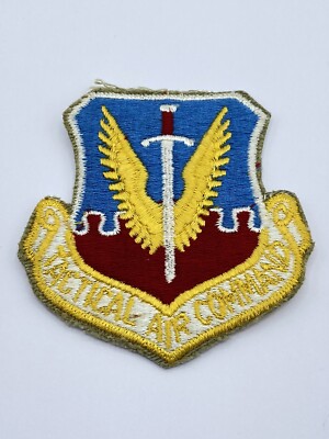 Post WW2 United States Air Force Tactical Air Command Shield Patch ...