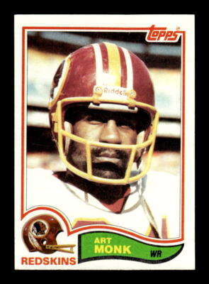 1982 Topps Football #515 Art Monk EX MINT Washington Redskins | eBay