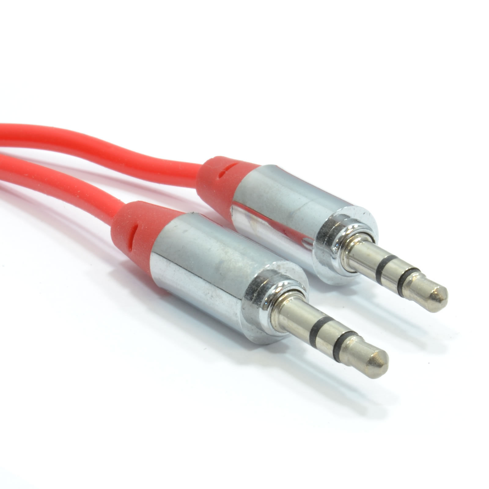 3.5mm Stereo Jack Male Audio Cable for Mobile Car AUX Headphone Lead 1m ...