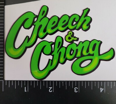 Cheech and Chong 80's Laminated Decal 3x4 | eBay