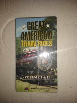 NEW NIP VHS Movie: Great American Train Rides Volume 1 & 2 | eBay