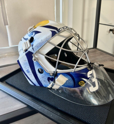 Pekka Rinne Game Worn Used Goalie Mask Photomatched 2017 | eBay
