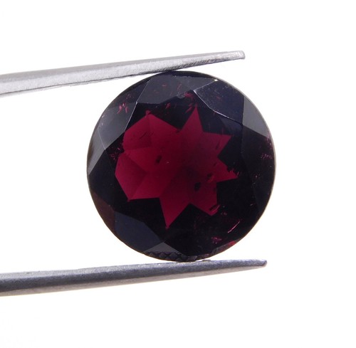 13 MM Natural Garnet Round Cut Loose Gemstone For Jewelry Making P-3105 ...