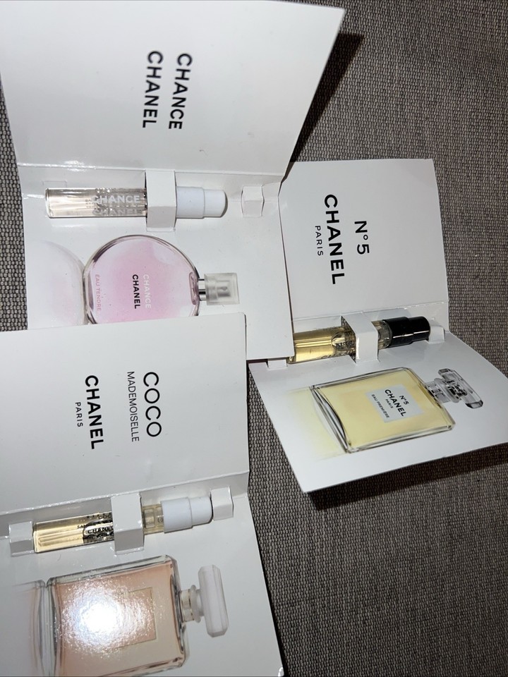 3 Chanel Sample Spray Parfume Chance No5 Coco | eBay