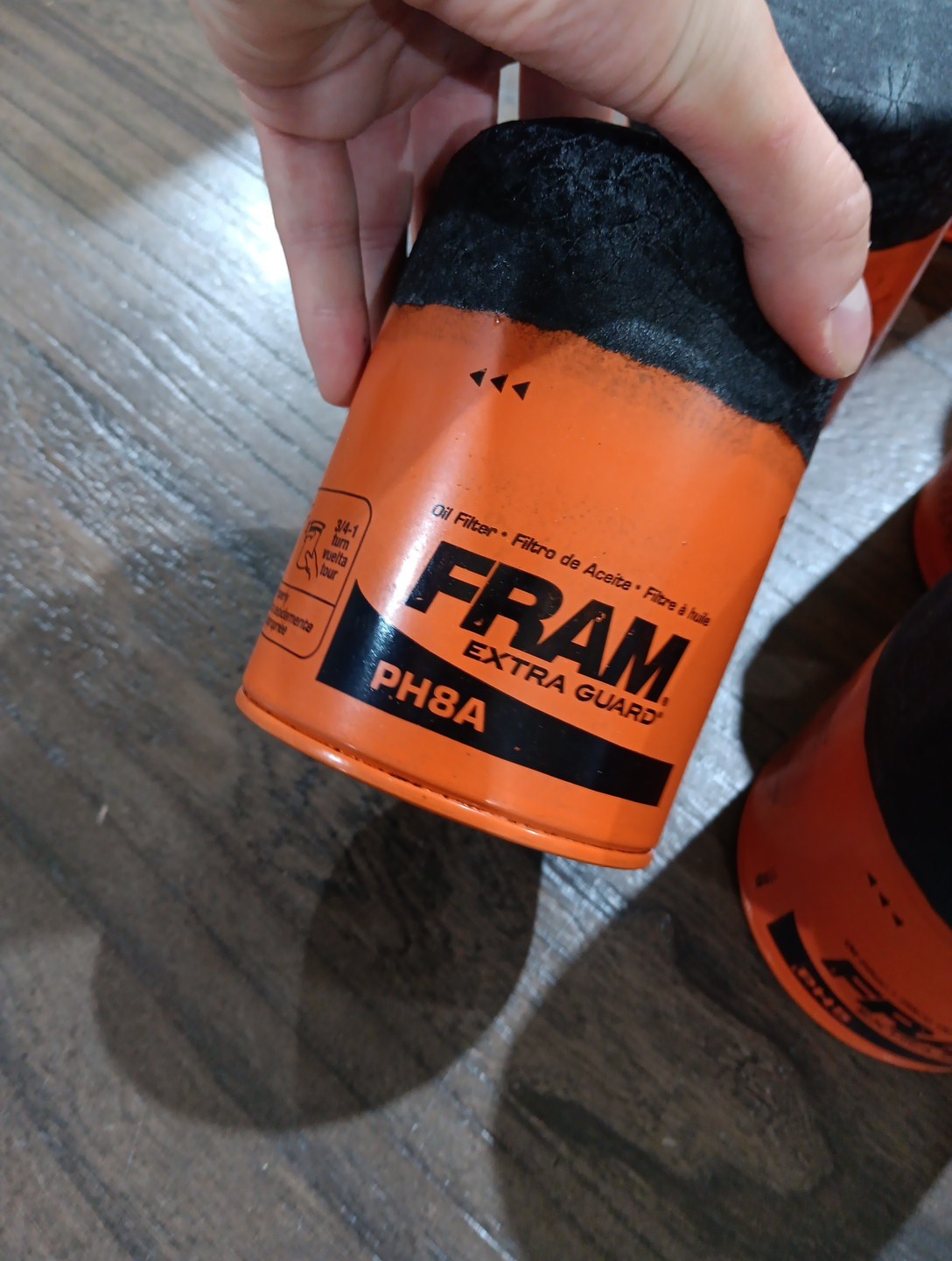 LOT OF 9 FRAM Extra Guard 10K Mile Change Interval Spin-On Oil Filter ...