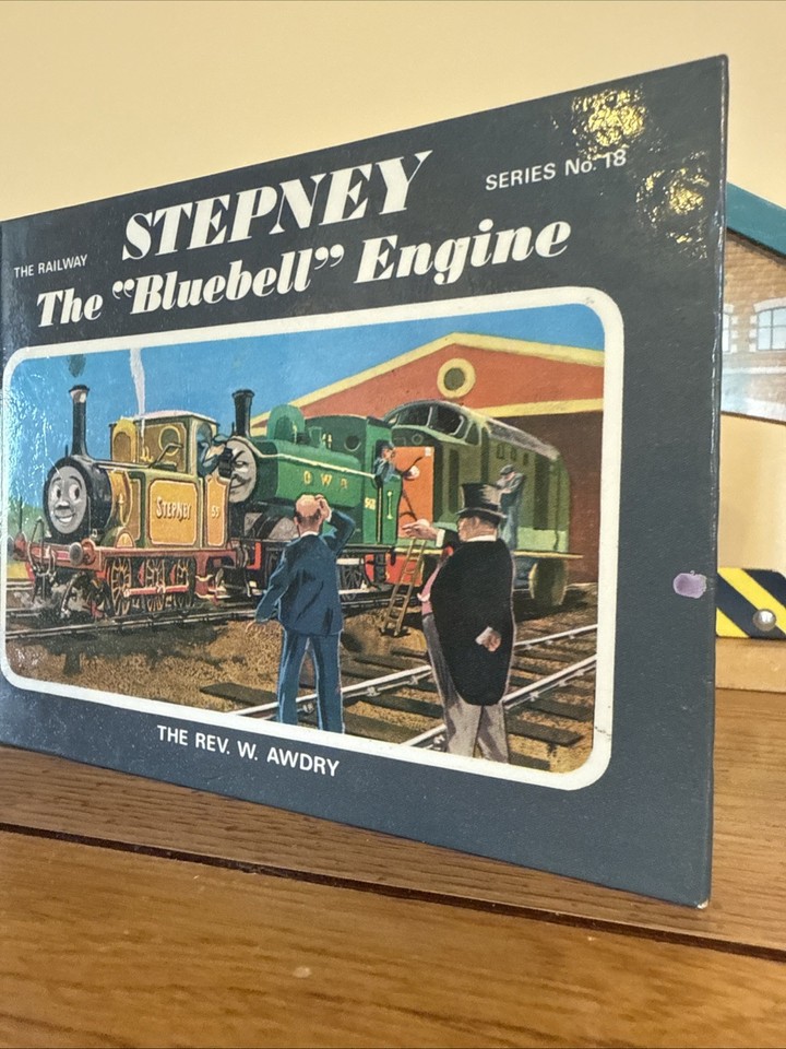 STEPNEY BLUEBELL ENGINE Book THOMAS TRAIN AWDRY THE RAILWAY SERIES #18 ...