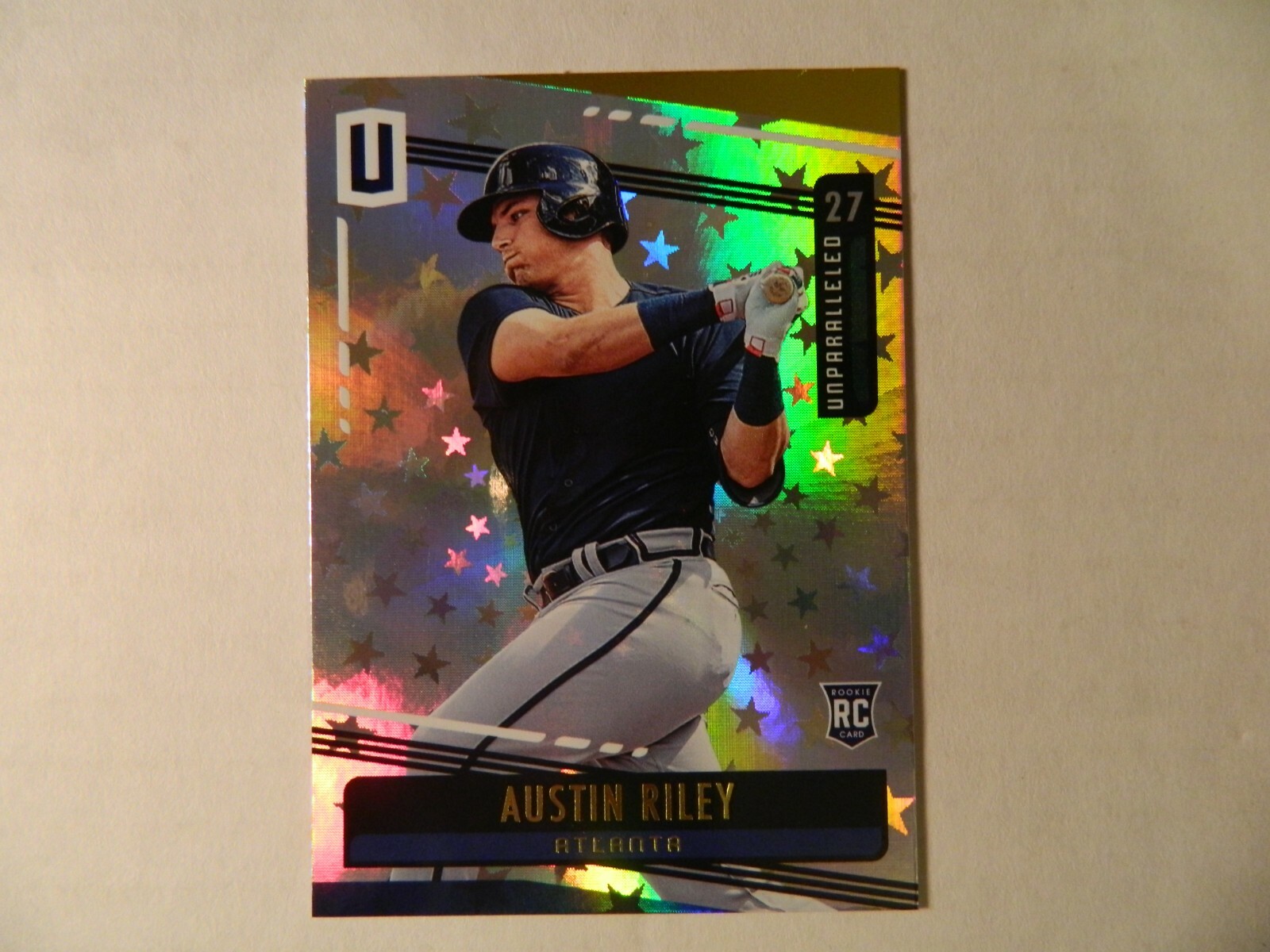 2019 Panini Chronicles Unparalleled Astral Rookie Card of Austin Riley ...