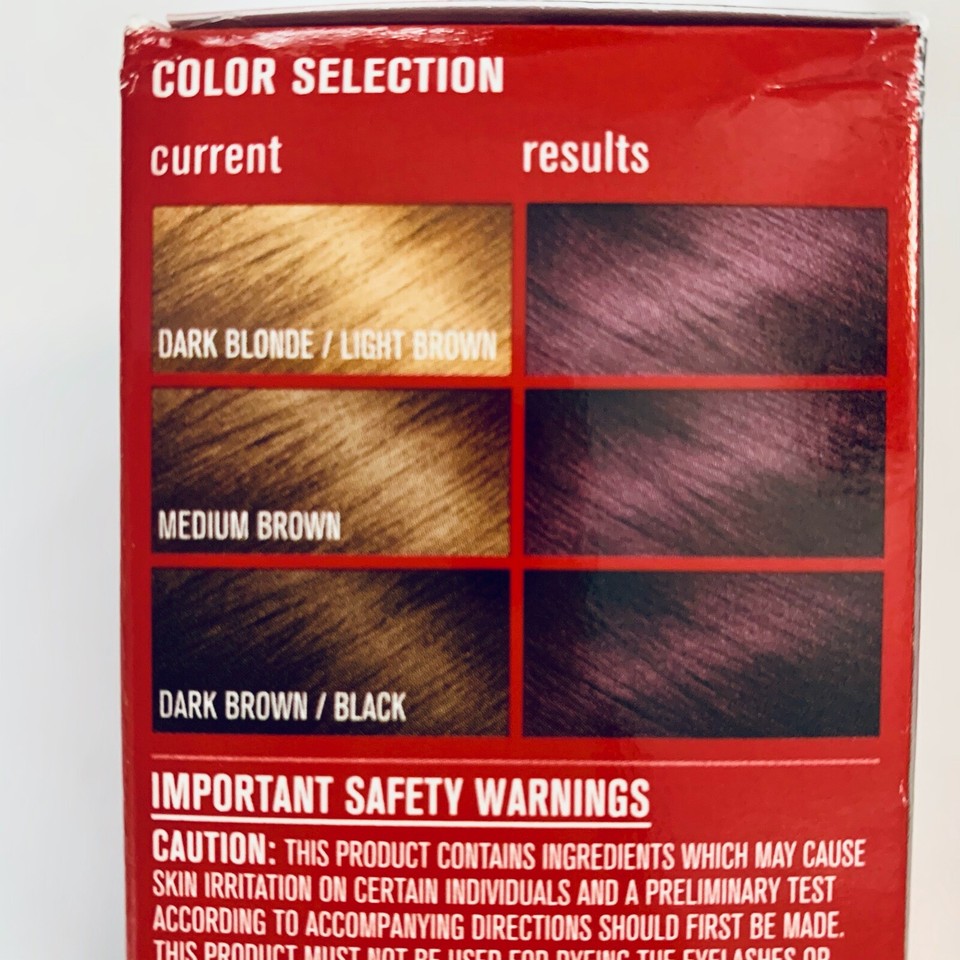 Revlon Colorsilk Beautiful Color Permanent Hair Dye 34 Deep Burgundy | eBay