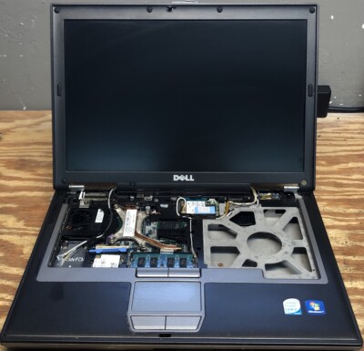 Dell Latitude D630 14" PP18L Silver For Parts READ | eBay