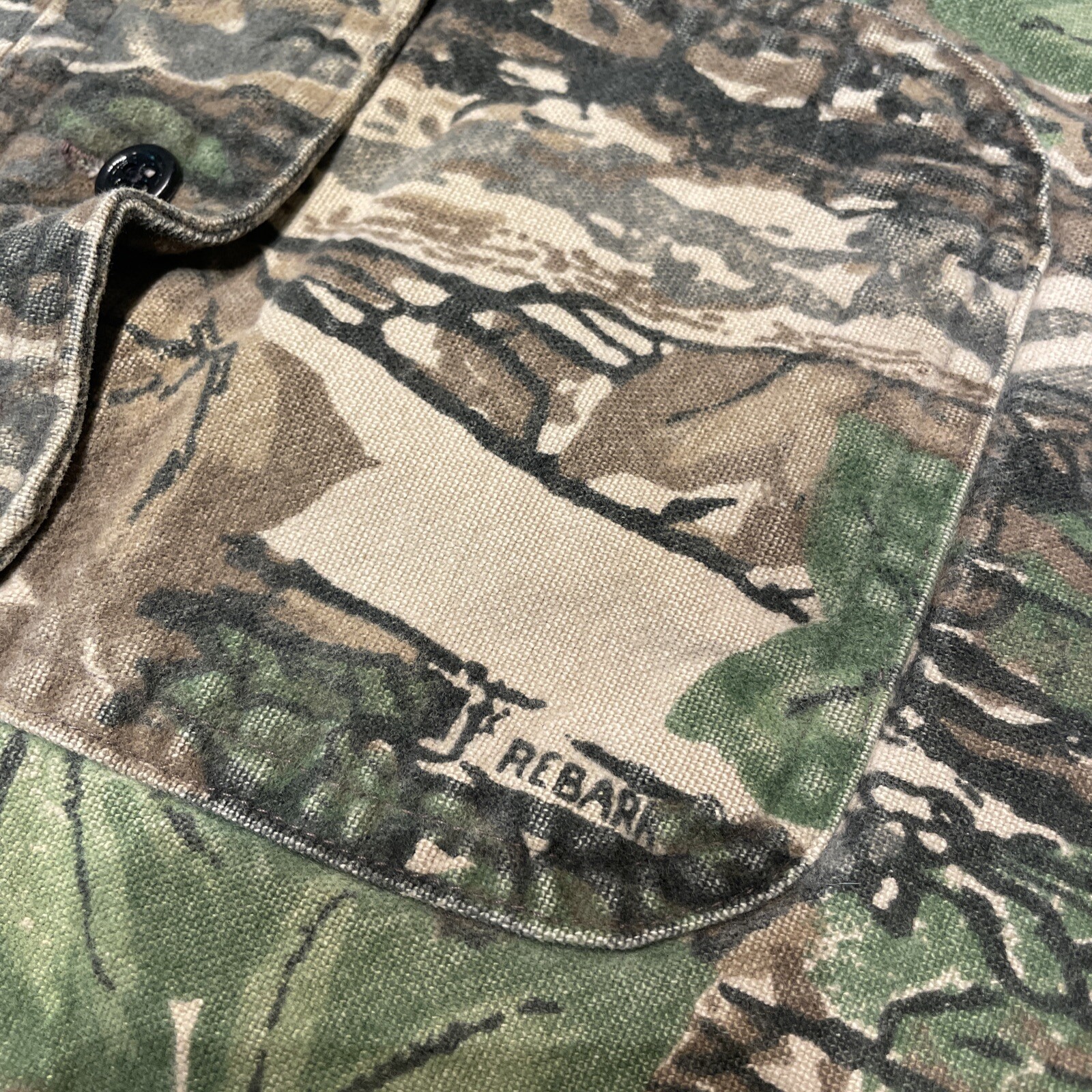 Mens Vintage WINCHESTER Trebark Camouflage Camo Conce… - Gem