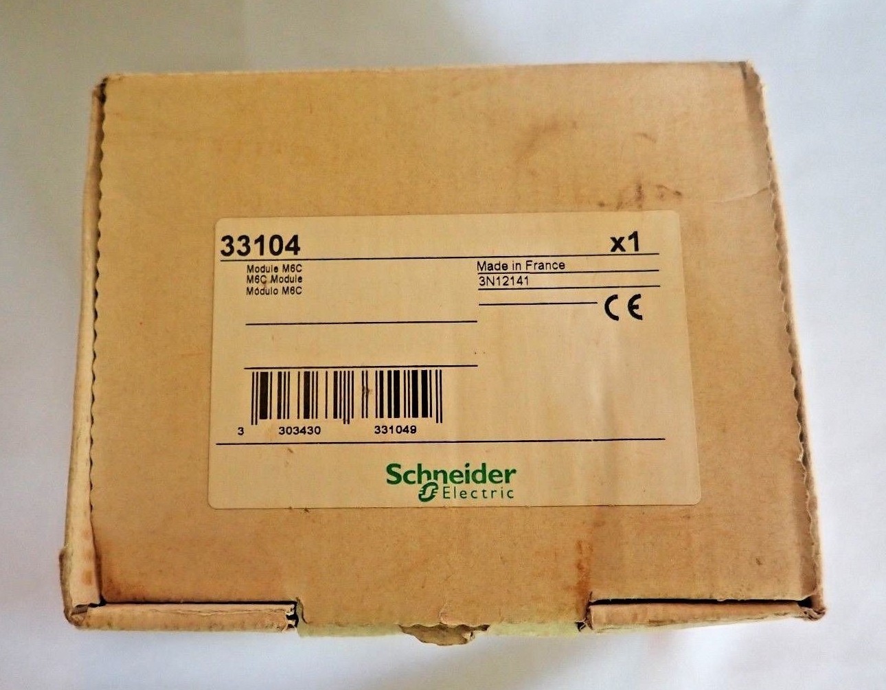 SCHNEIDER 33104 3N12141 0485939 M6C E103955 LR69561 CIRCUIT BREAKER | eBay