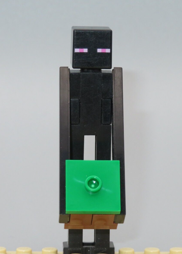 Lego Minecraft Enderman with box black minifigure 21128 Village | eBay