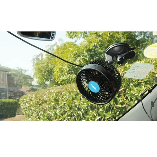 6'' 24V Car suction pad type Windshield Electric Fan Strong Winds ...