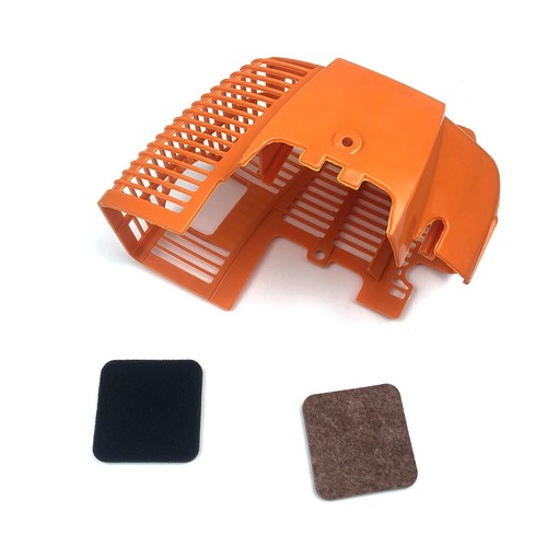 1x Shroud Engine Cover+2x Air Filter for Stihl FC75 FS75 FS80 FS85 ...