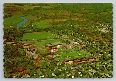 West Virginia Wesleyan College Buckhannon WV Scenic Aerial Postcard | eBay
