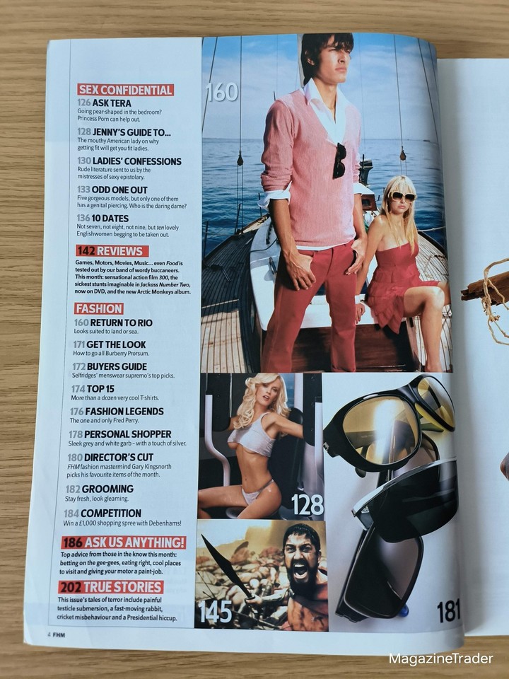 FHM Magazine May 2007 (1162) Keeley Hazell Kelly Brook Melissa George ...