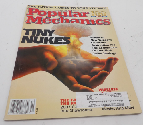 Popular Mechanics Magazine October 2002 - Great Ads | eBay