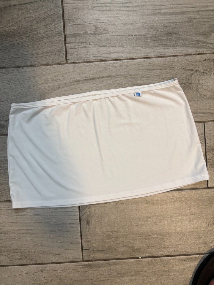 Wicked Weasel - Microminimus White Mini Skirt - Sz Large - Discontinued ...