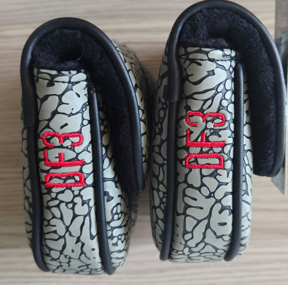 Lab DF3 Air Jordan Elephant Print Grey Putter Cover Handmade Upcycled 🧲 ...