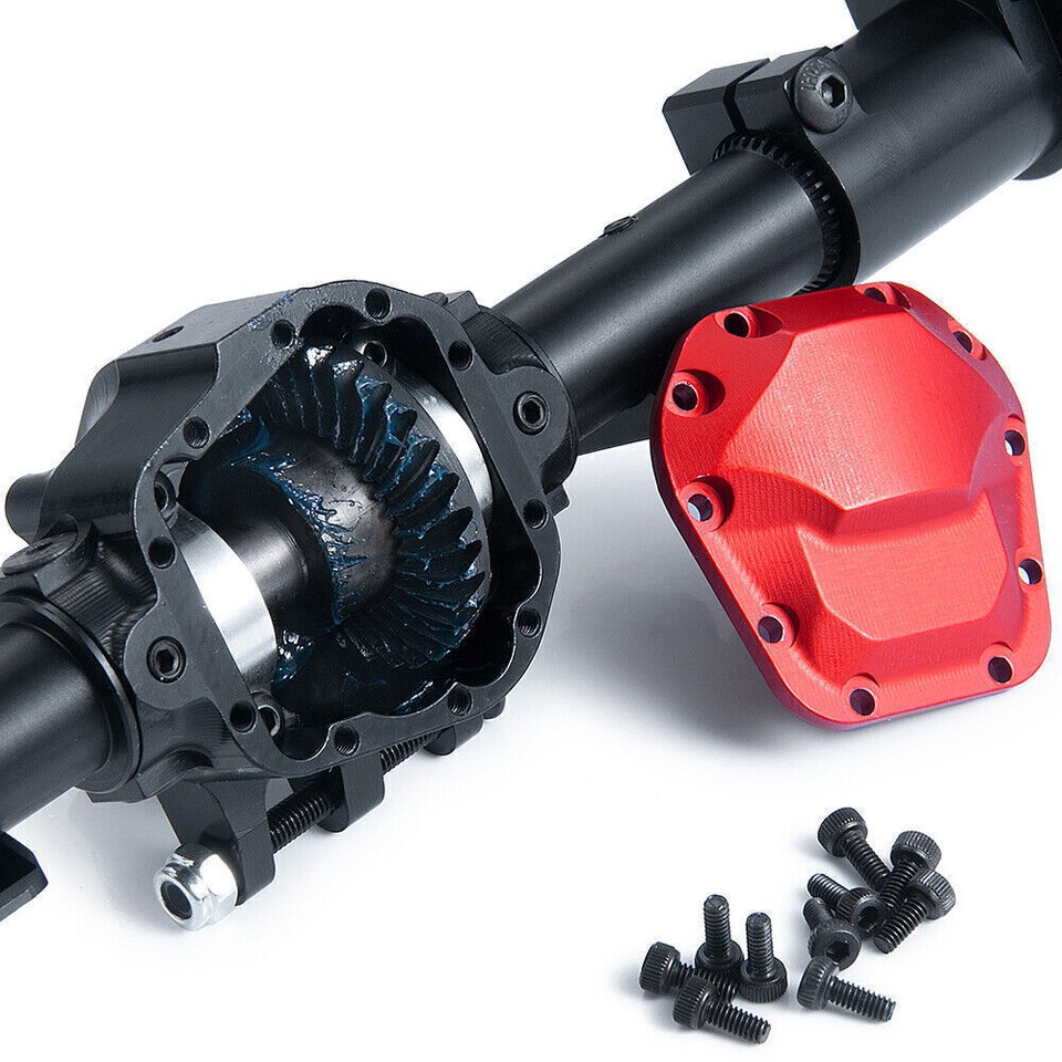 CNC Alloy Front Rear Axle for 1/10 Axial SCX10II 90046 90047 RC Rock ...