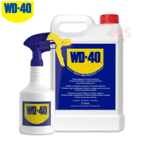 WD40 5 litre Maintenance oil water displacing fluid WD 40 wd-40 & Spray ...