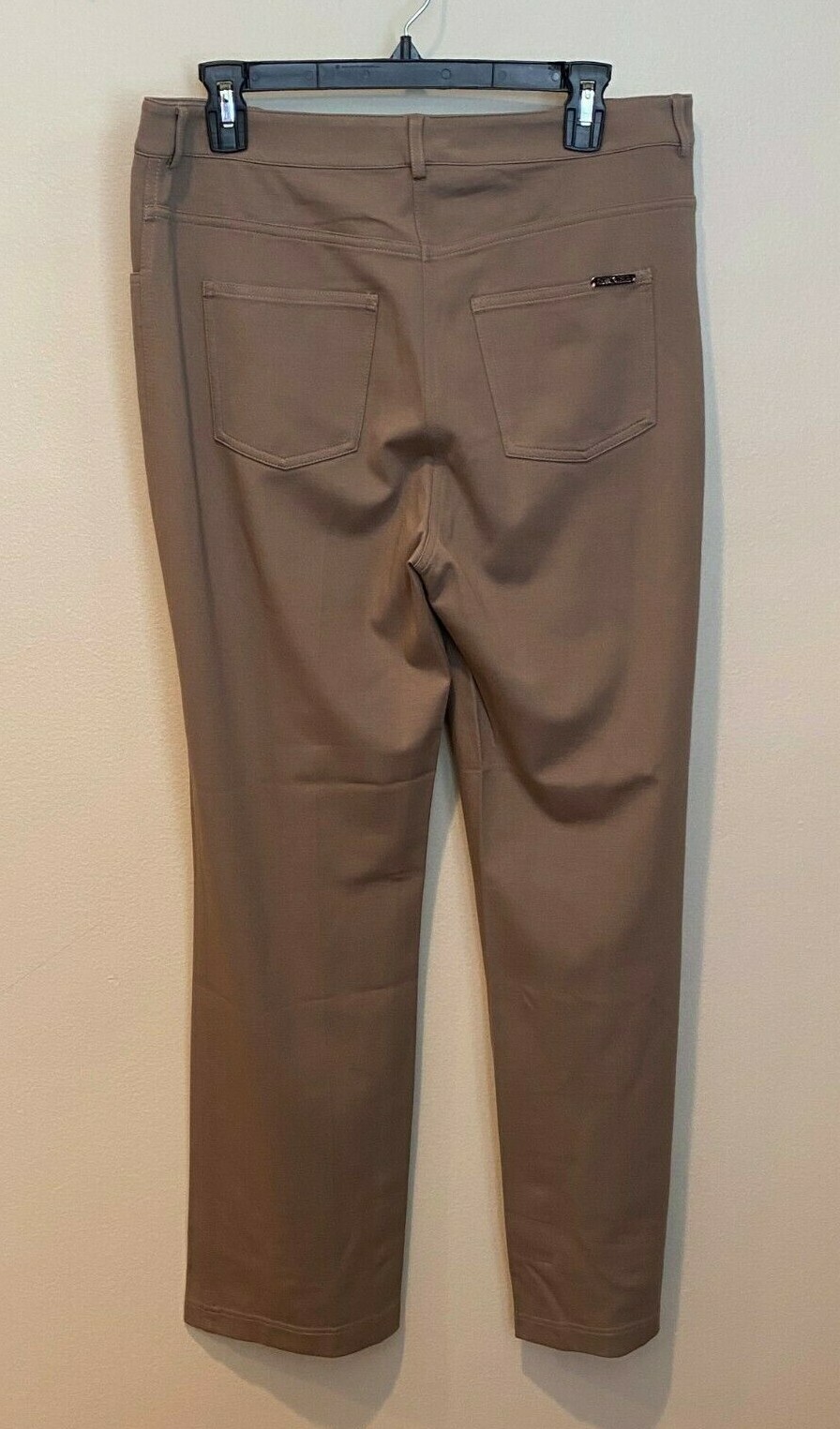 Womens St. John Marie Tan Slacks Pants Size 10 - Gem