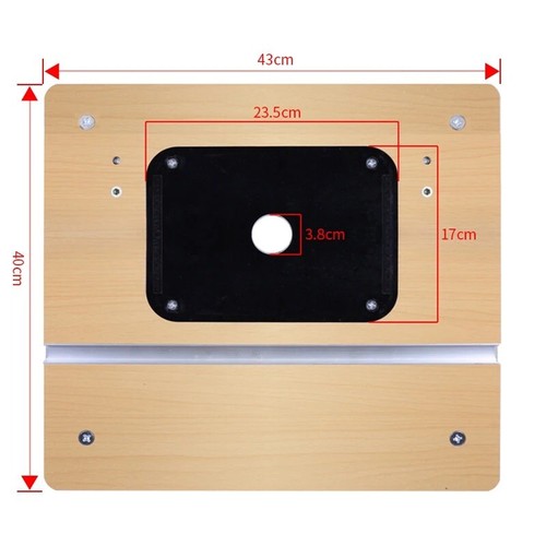 Electric Wood Milling Inverted Table Trimming Machine Multi-function ...