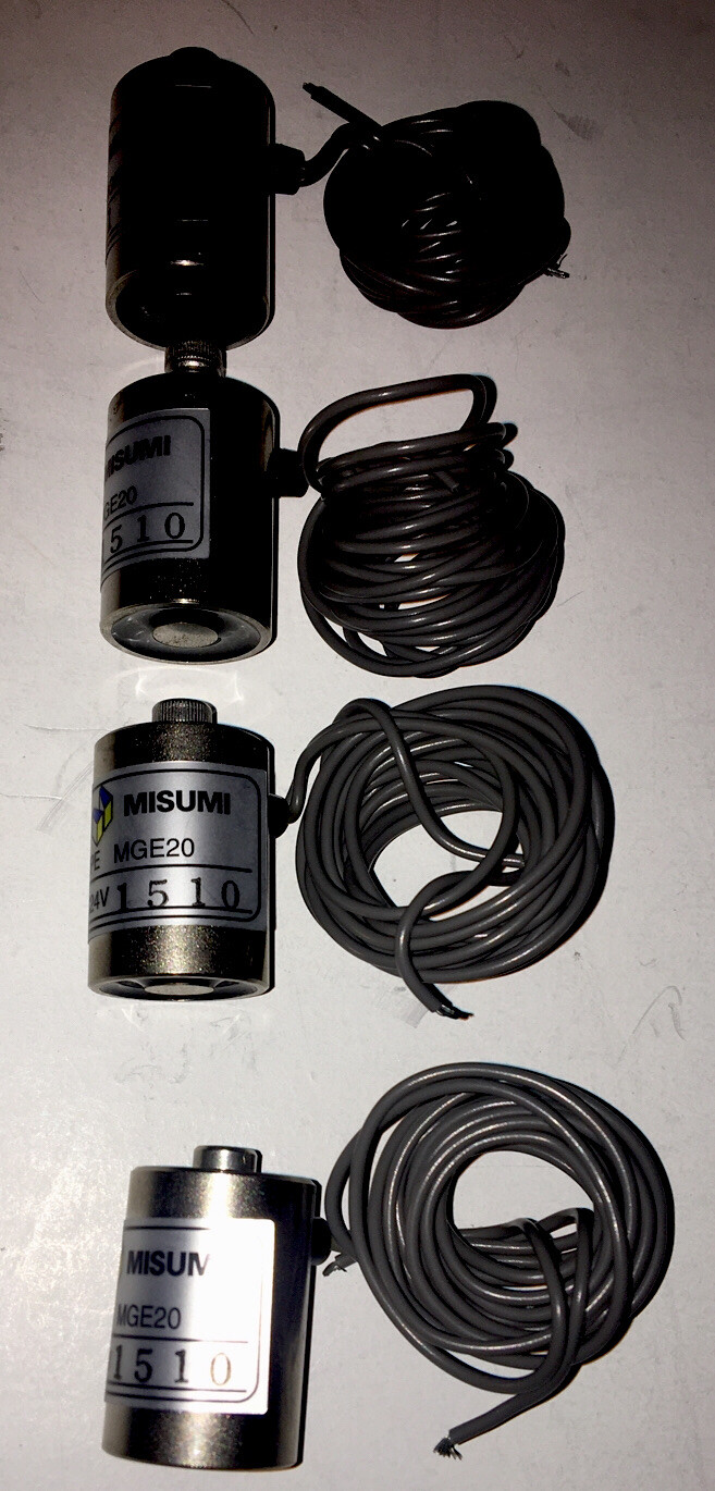 Lot Of 4 New Misumi MGE20 Electromagnetic, Round, Horizontal Cord | eBay