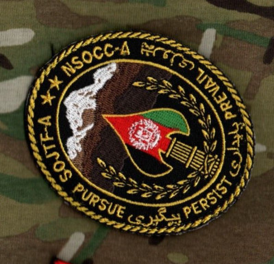 Sojtf-A Nsocc-A pour Etagère Pursue Persist Prevail Afghanistan Velkrö ...