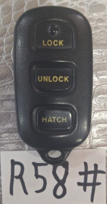 TESTED GQ43VT14T OEM Toyota / Pontiac ENTRY REMOTE KEYLESS FOB *HATCH ...