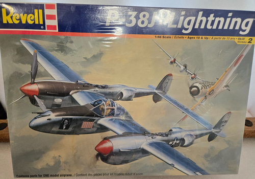 Revell Monogram P-38J Lightning 1:48 Scale Model Kit 85-5479 | eBay