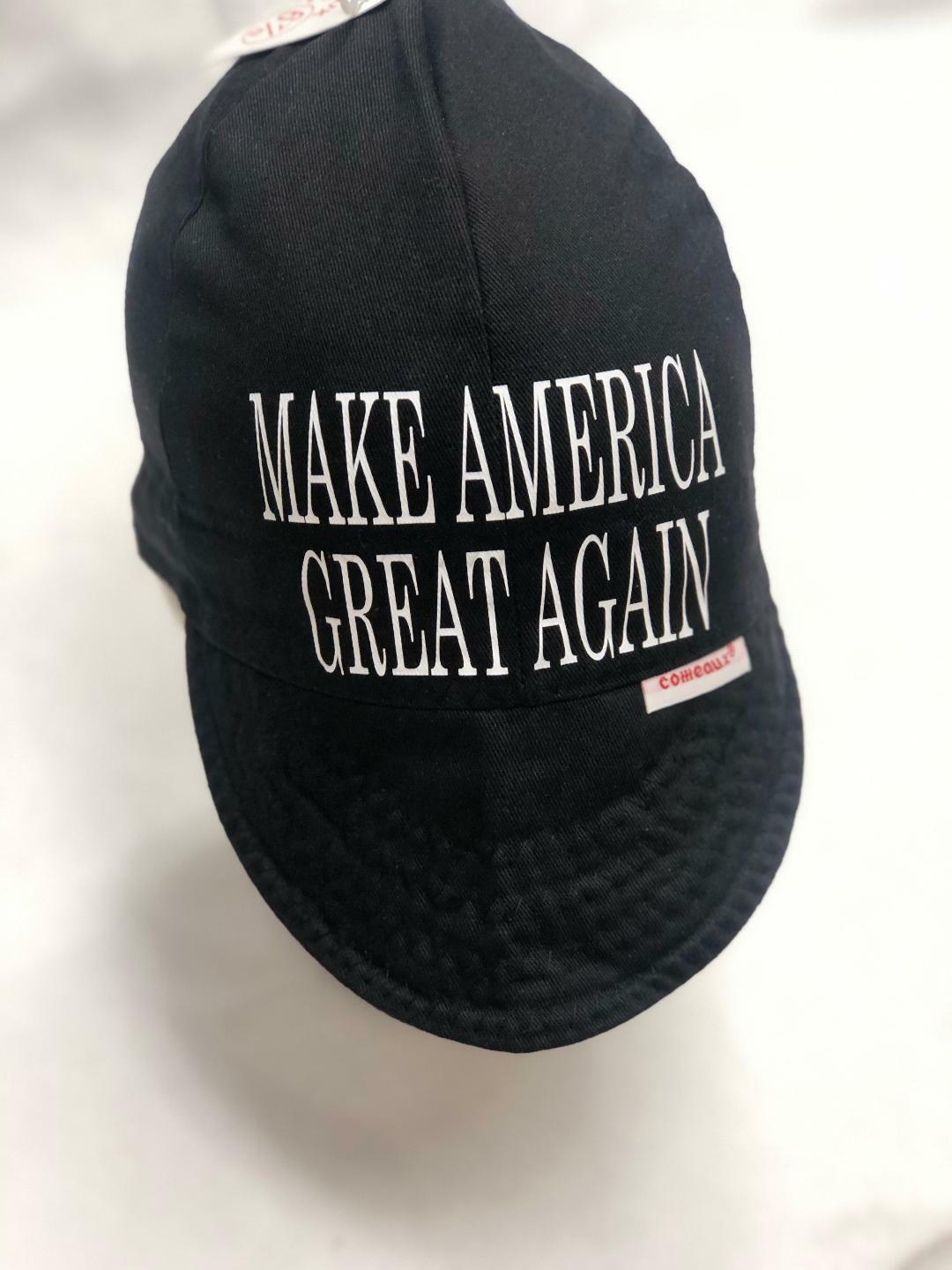 Trump MAGA Welding Cap Welders Hat Comeaux Supply Caps Solid Black ...