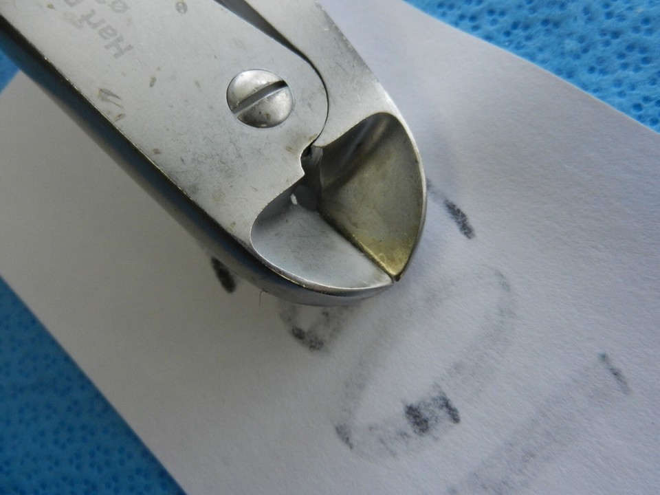 D7201 V. Mueller Vital Side Cutting Wire Cutter 22.9cm 2.4mm Capacity ...