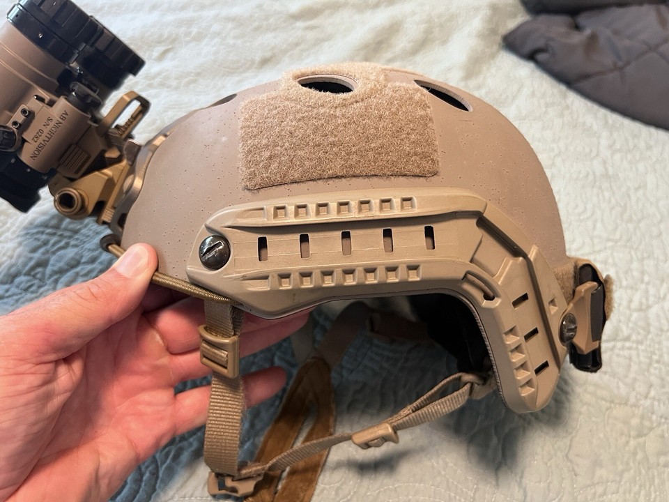 AB RNVG night Vision Opscore Helmet Wilcox Mount | eBay