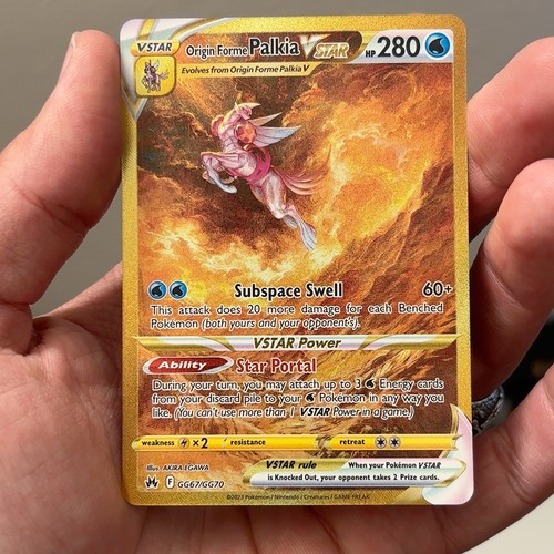 Pokémon TCG Palkia And Dialga GG67/68 Silver Tempest | eBay