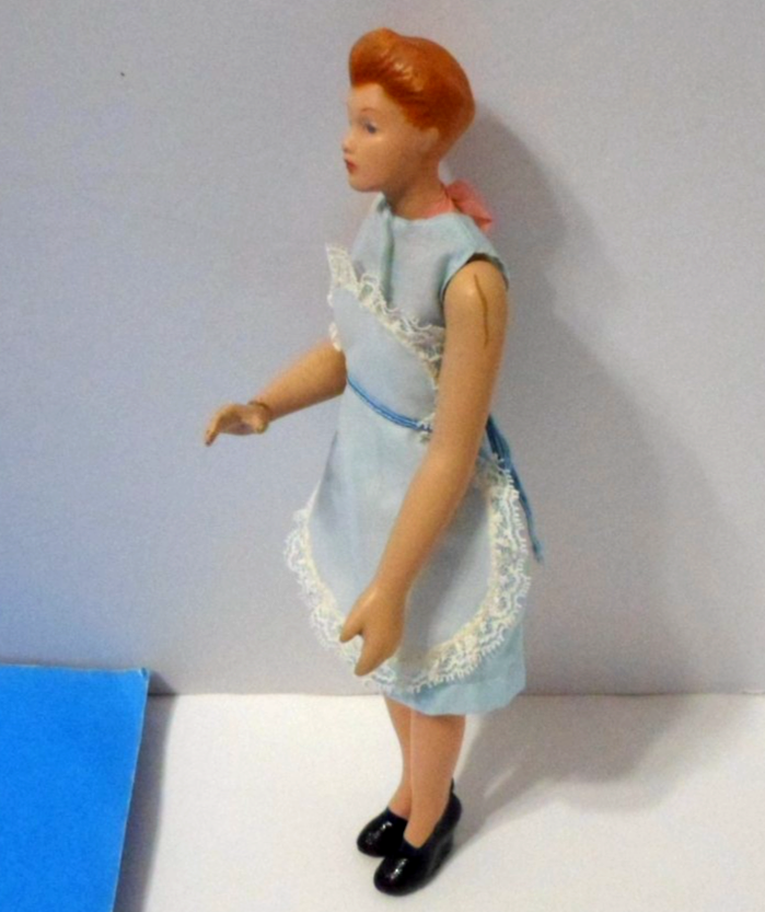 VTG 1940'S SUZANNE 13" FASHION DESIGN MODEL MANNEQUIN SEWING SIMPLICITY ...