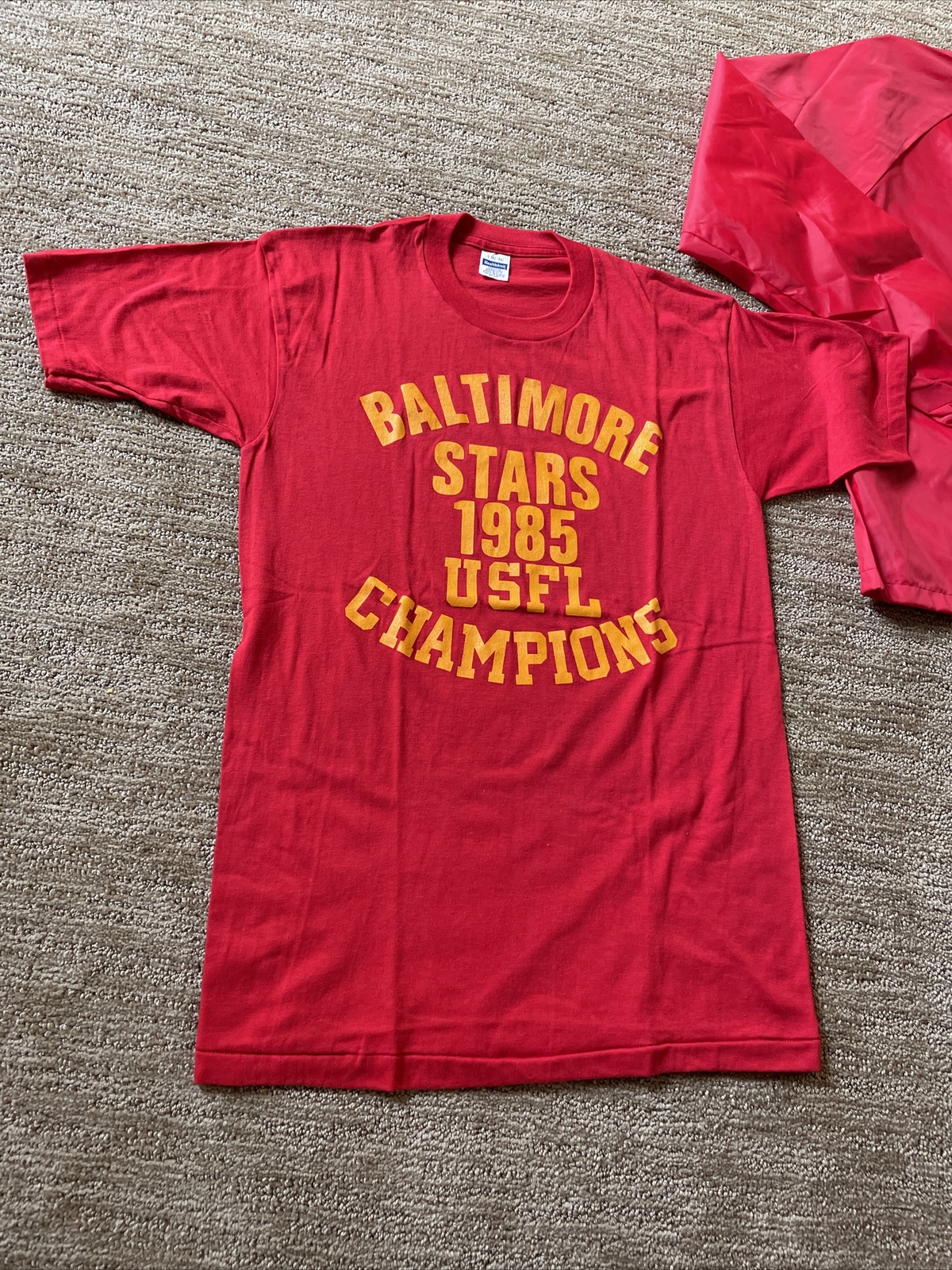 1985 Philadelphia Baltimore Stars Game Used Champion Jacket USFL Champs ...