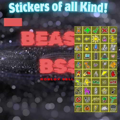 Bee Swarm Simulator Stickers - BSS (Stamps on Sale) - Cheap and Fast ...