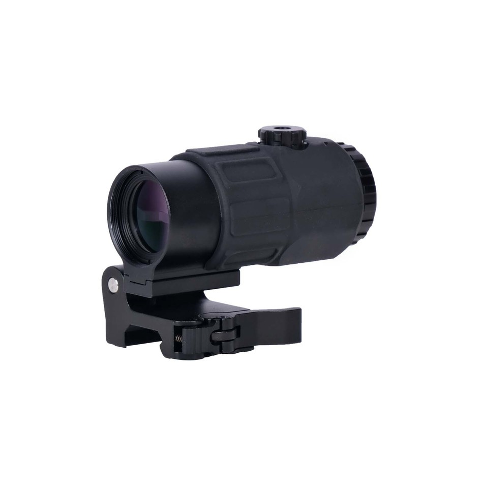 558+G45 Holographic Sight w/ 5x Magnifier Red Green Dot Holo Clone Full ...