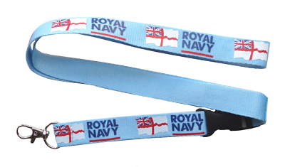 Royal Navy RN White Ensign Lanyard | eBay