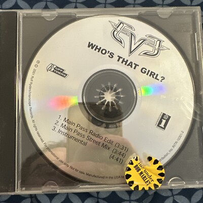 Eve – Who's That Girl? (CD, promo, US, 2001, Ruff Ryders) | eBay